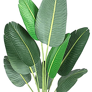 Alkmaar 60" Artificial Tree Bird of Paradise Artificial PlantFaux Plant for Home Decor Indoor Outdoor Office (60 inch-1 Pack)