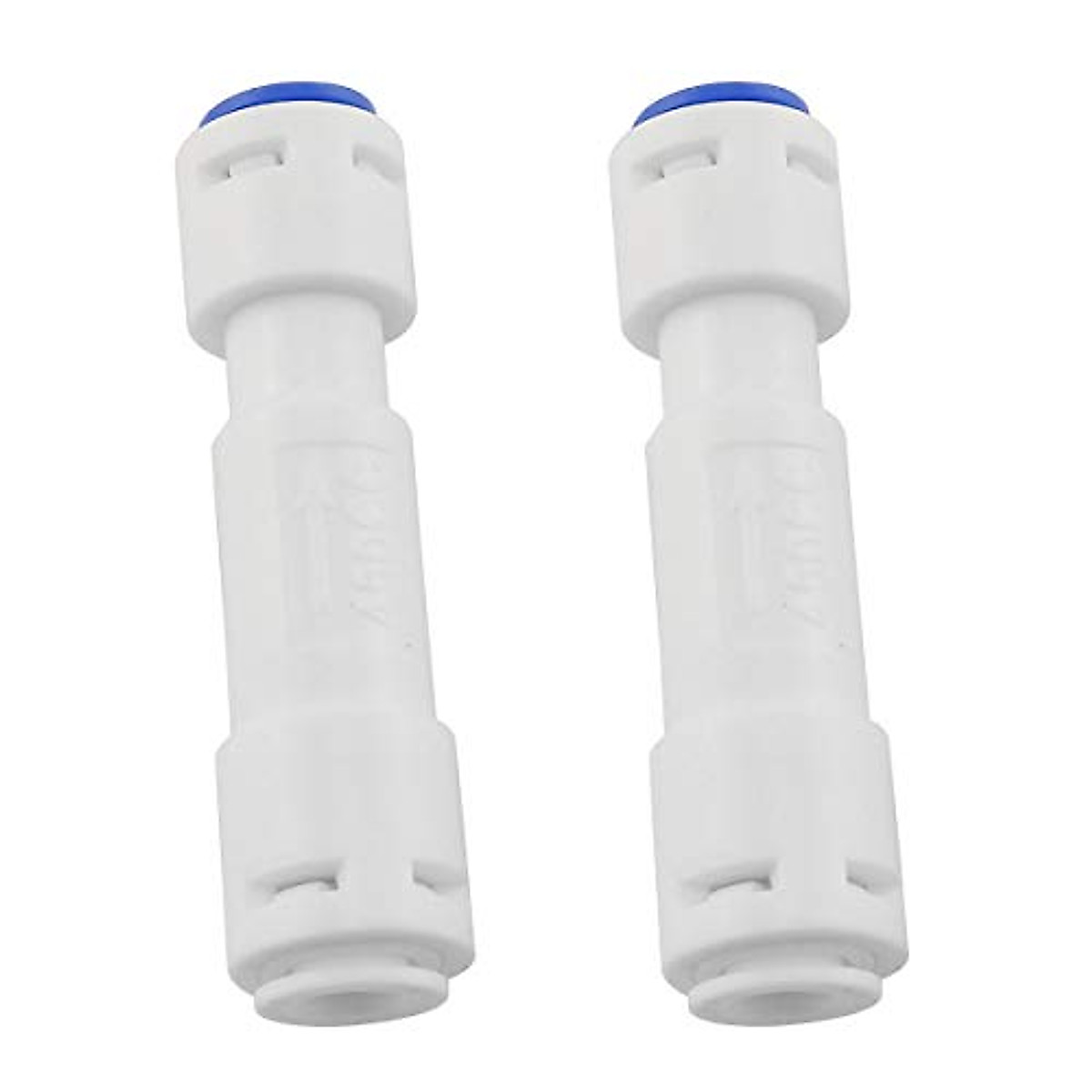 E-outstanding 2-Pack 1/4" 450CC Flow Restrictor with Quick Connect Pipe Fittiing for RO Reverse Osmosis Systems