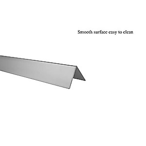 SafBbcue Flavorizer Bars 67670 18" Stainless Steel Burner Covers Compatible Weber Summit 600 Series E-640 S-640 E-650 S-650 E-660 S-660 E-670 S-670 Gas Grills, 12-PCS Flame Tamers