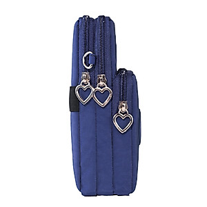 DuoLmi Small Crossbody Bags for Women, Cell Phone Crossbody Bag Wallet Phone Purse Lightweight Roomy Pockets Smartphone Sports Armband Bag Handbags Mini Shoulder Bag