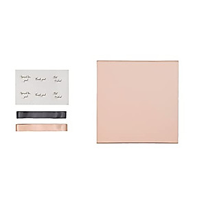 SKETCHGROUP Luxury Pale Pink Gift Box with 2 Satin Ribbons and Magnetic Closure for Luxury Packaging -for Birthdays, Bridal Gifts, Weddings, BabyShower Gifts, Baby Girl, Christmas(Pale Pink)