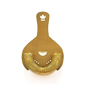Cocktail Kingdom Koriko® Hawthorne Strainer - Gold-Plated