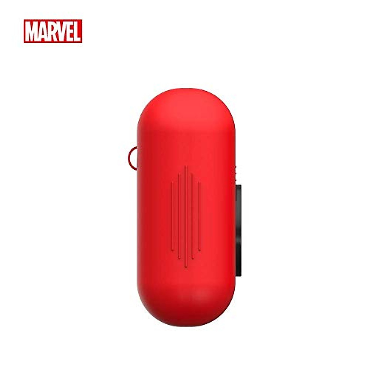 TinPlanet Marvel Avengers Series Protective Silicone Case Compatible with Apple Airpods 1 & AirPods 2 [Front LED Not Visible], Iron Man (Red)