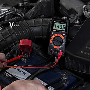 Multimeter & 2PCS Alligator Clips Electrical Test Leads