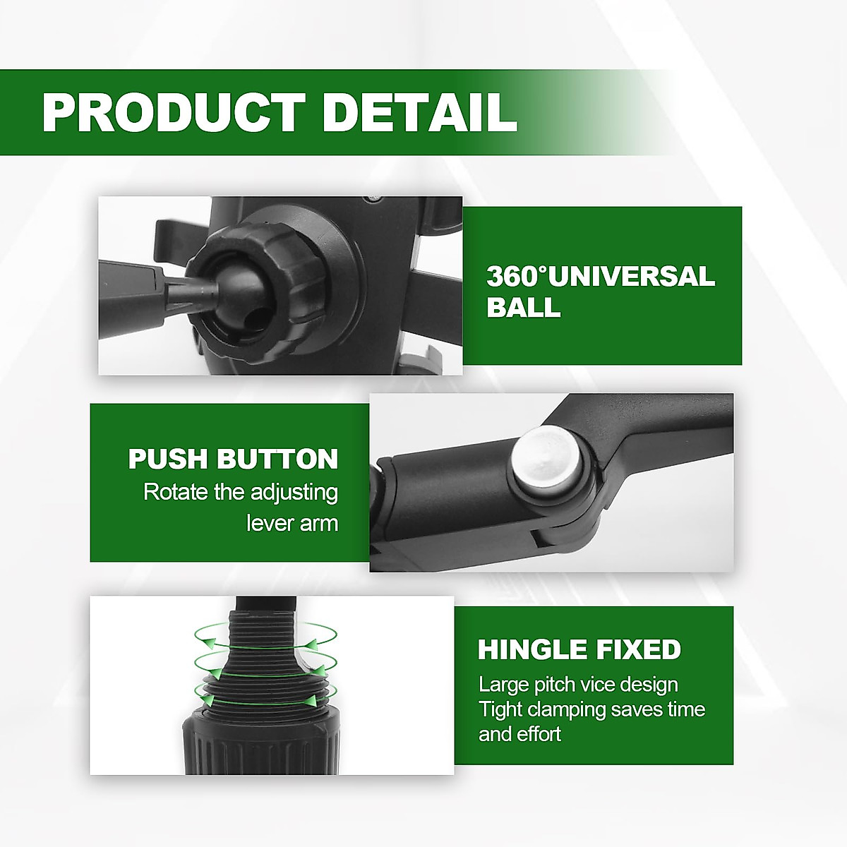 BSAMZO 360° Rotatable and Retractable Car Phone Mount Multifunctional Rear View Mirror Rearview Mirror Phone Holder Adjustable Cell Phone Holder for All Smartphones