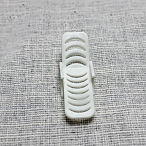 NUOBESTY Miniature Beach Chair 1:12 Foldable Mini Deck Chair Cake Toppers Longue Chair Mini Furniture Accessories for Indoor Outdoor 10Pcs