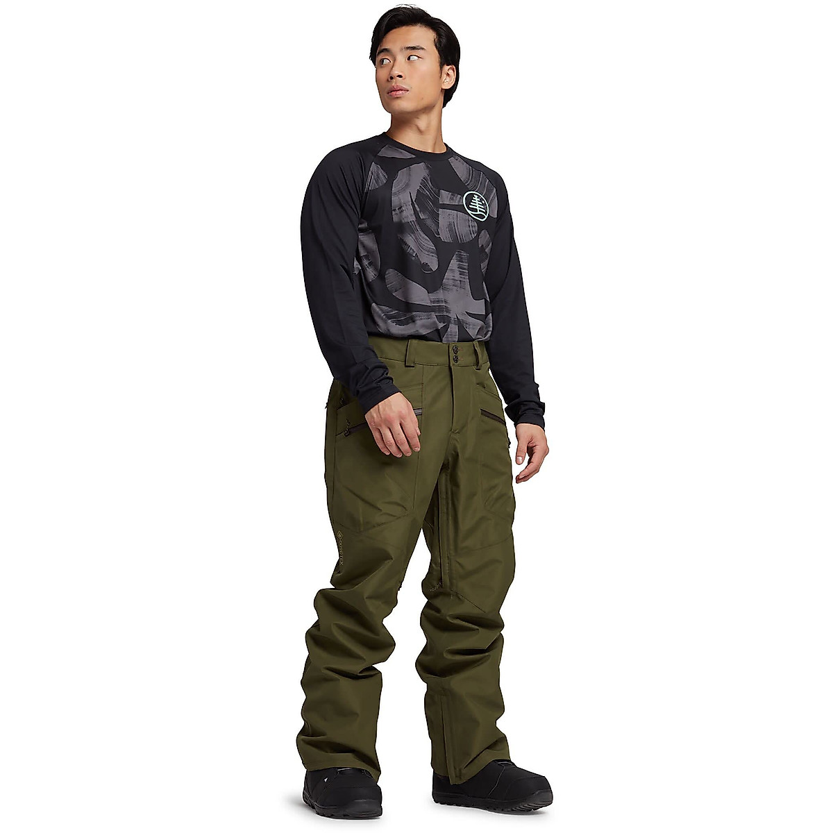 Burton Vent Gore-Tex Snowboard Pants Mens Sz L Keef