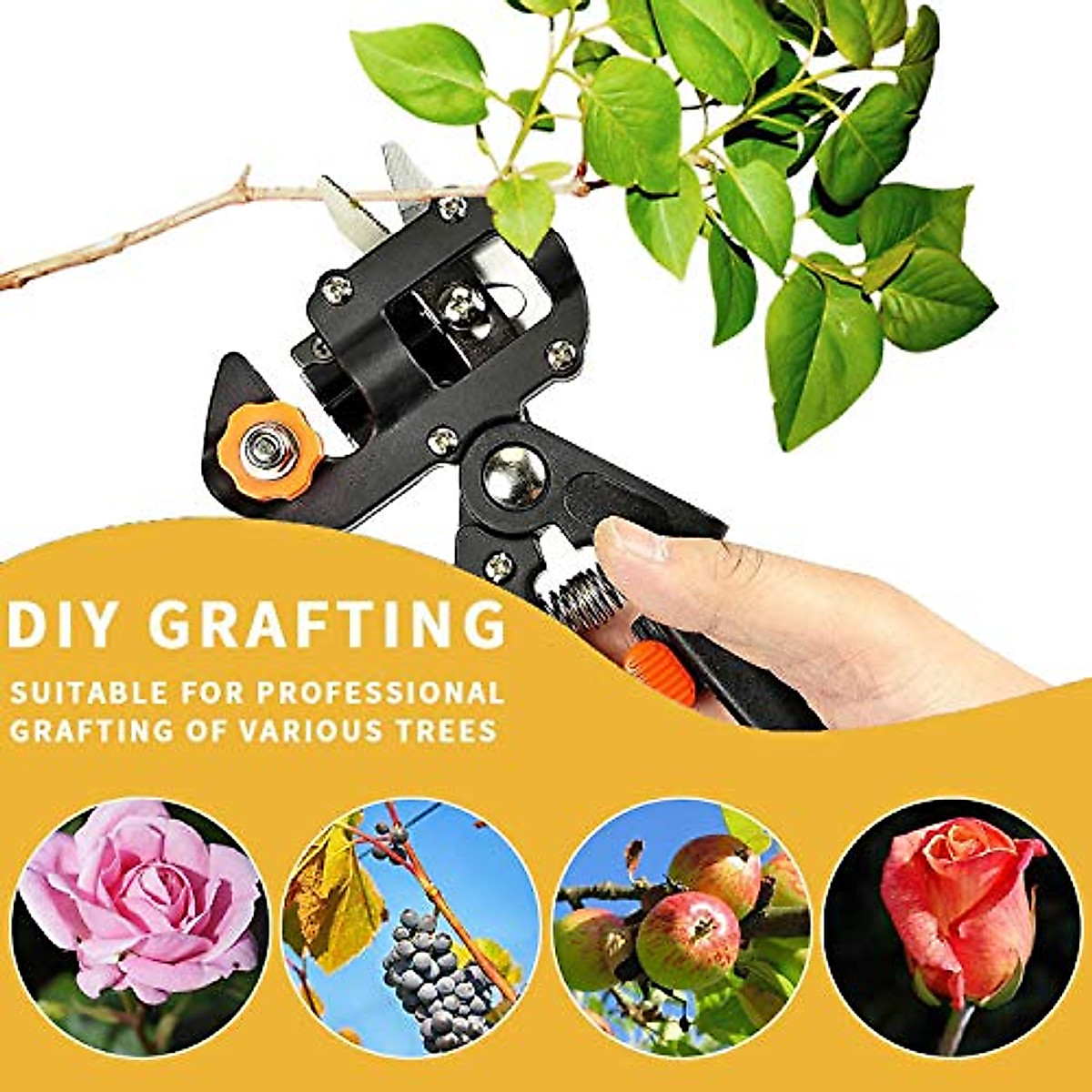 Grafting Tool Set - Grafting Shearing Grafting Machine Garden Grafting Tool Grafting Cutting Tool Set