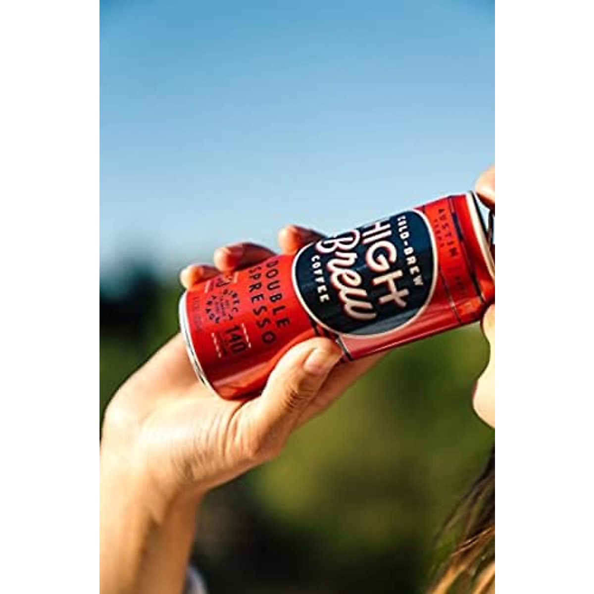 High Brew Coffee, Cold Brew, Double Espresso, 8 Fl Oz Can (Pack of 12) - Packaging May Vary