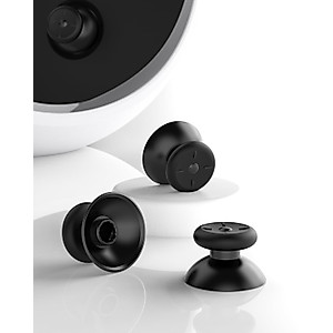Thumbsticks Replacement for Oculus Quest 2 Controller/Meta Quest 3 Controller, for Oculus Quest 2 Controller Replacement Parts, Include 2 Thumbsticks, for Oculus Quest 3 Controller (Black-2-in-1)