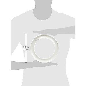 Satco S6500 Transitional Light Bulb in White Finish, 8.00 inches, 1 Count (Pack of 1), Color