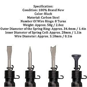 Replaceable Air Hammer Spring, Quick Spring Retainer for Pneumatic Hammer