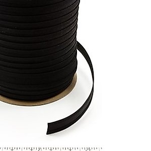 Sunbrella Marine Black 4608 Bias Binding Tape 1" Sold By The Yard