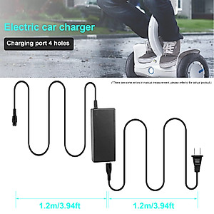 Fancy Buying 4 Prong Scooter Charger 70W 63V 1.1A for Ninebot Mini pro/Mini lite Electric Scooter