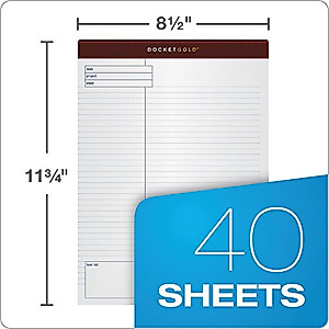 TOPS Project Planning Pads 40 Sheets per Pad, 4 Pads per Pack