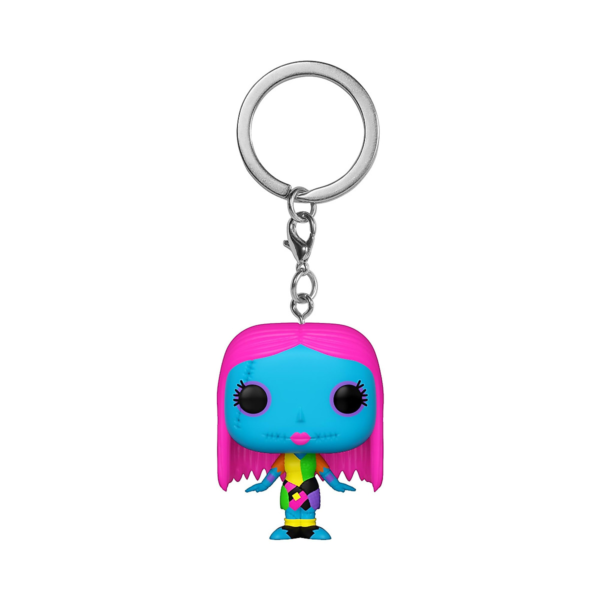 Funko Pop! Keychain: The Nightmare Before Christmas - Sally (Blacklight)