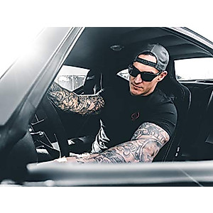 Gatorz Eyewear Delta Sunglasses - Matte Blackout Smoked Polarized Lens GDELMTBLK01PMBP