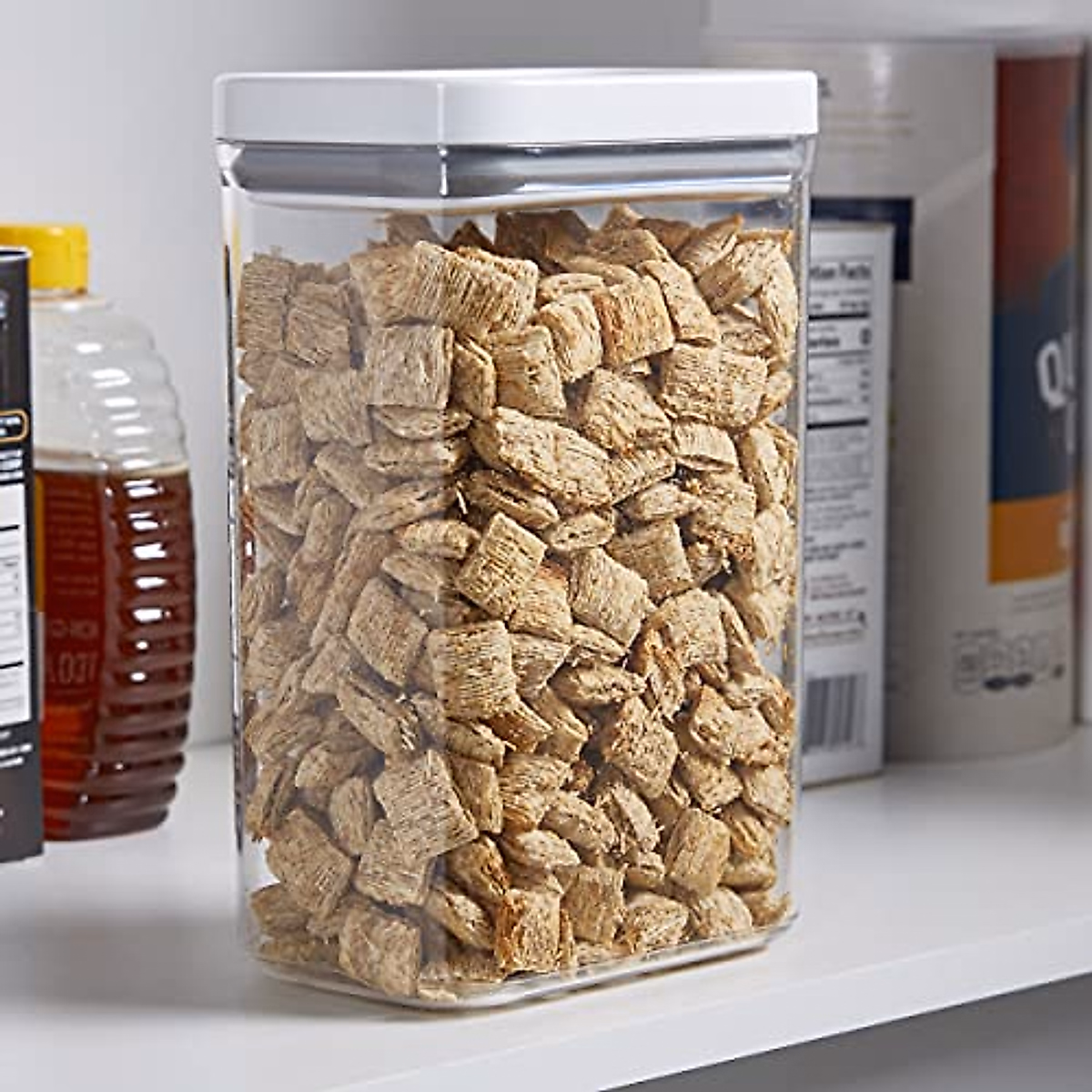 Copco Food and Organization Storage Container with Airtight Lid, 2.74-Quart, Clear