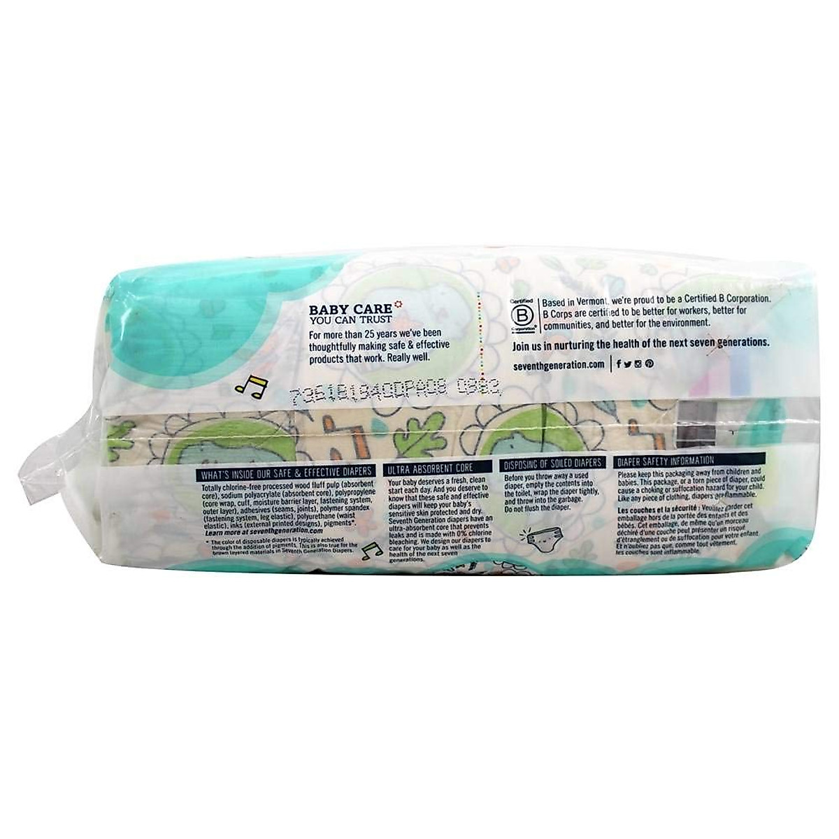 Seventh Generation Diaper Stg3 16-28lbs