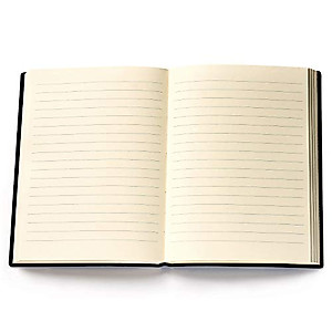 Blue Embossed Dragonfly Faux Leather Journal - Lined