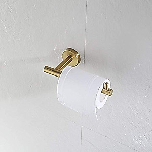 JQK Towel Hook TP Holder Towel Ring 3 Pack, TH100&TPH100&TR130-BG