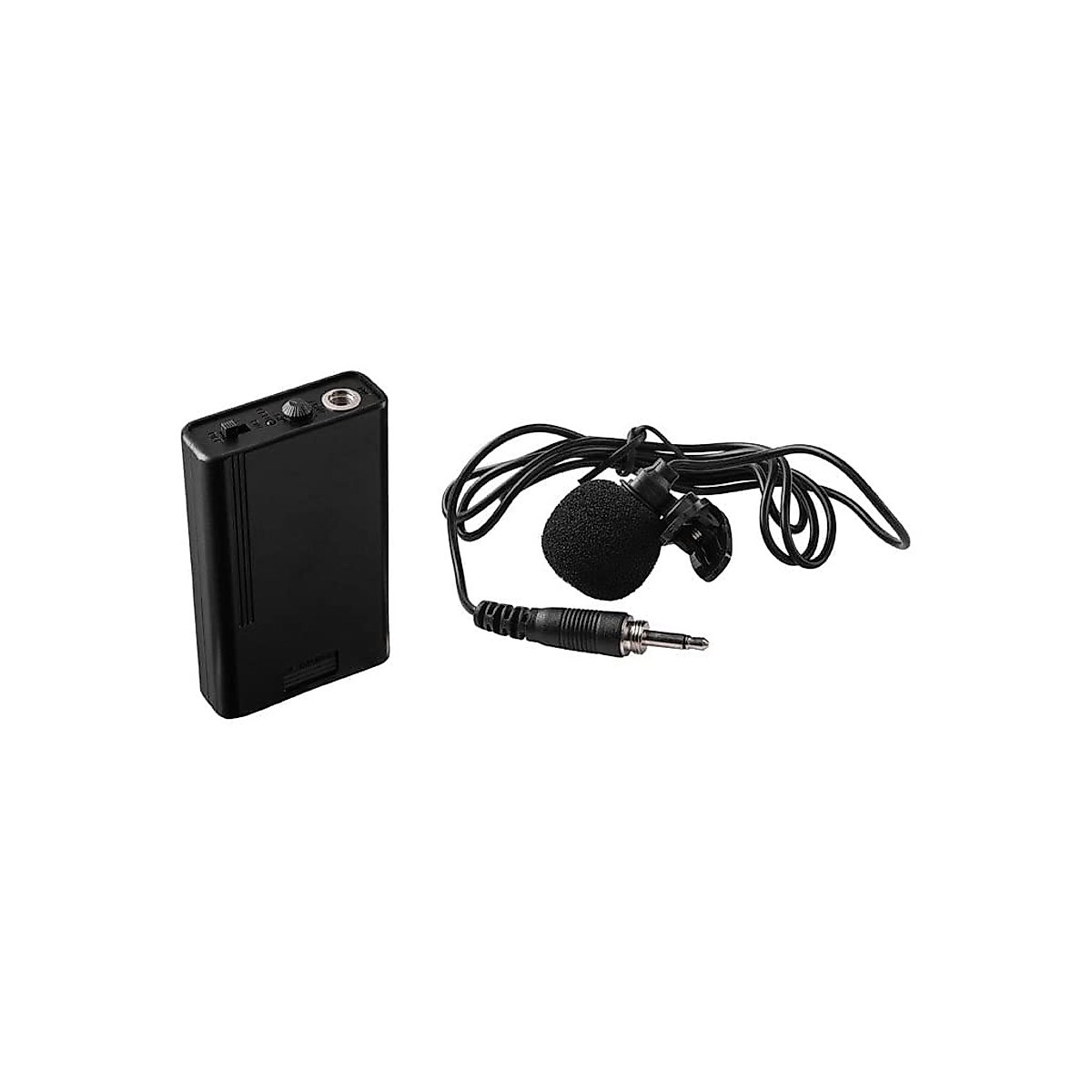 Oklahoma Sound LWM-6 Lectern Wireless Tie-Clip/Lapel/Lavalier Microphone, Designed only for Use with Wireless-Ready Lecterns from Oklahoma Sound (Black)