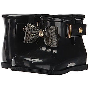 Mini Melissa Sugar Rain Bow Mary Jane (Toddler), Black, 10 Regular US Toddler
