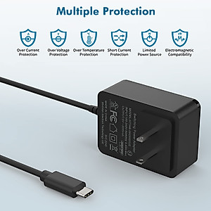 AMVR Fast Quest 3S/2 Charger USB-C Charging Cable Compatible with Meta Quest 3S/2 Accessories, Charging Cord for Meta/Oculus Quest 3S/2/1/Pico 4/Other Type-C Devices (5FT)