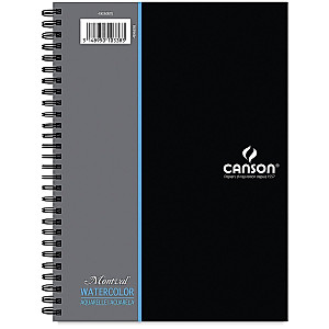 Canson Artist Series Watercolor Pad, 5.5" x 8.5" Side Wire