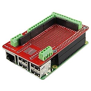FAUUCHE JF-Xuan DIY kit Module 5pcs Prototyping Expansion Shield Board Fit Compatible with Raspberry Pi 2 Model B+ / B Display Accessories Circuit Boards