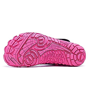 Limberun Kids Water Shoes for Girls Boys Pool Shoes Swim Shoes Kids Beach Shoes for Kids Aqua Shoes for Kids Quick Dry Non-Slip,Youth Water Shoes Comfortable Rose 5