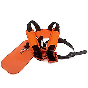SGBTB Trimmer Shoulder Strap, KKmoon Double Shoulder Trimmer Shoulder Strap, Mower Trimmer Harness Strap with Easily Adjustable for Brush Cutter Garden Lawn