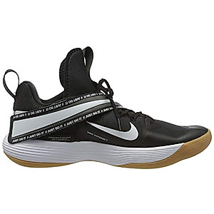 Nike React Hyperset Volleyball Shoes nkCI2955 010 Size 6 Women 7.5 Men Black