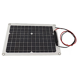 Portable Solar Panel, 300w High Efficiency Solar Controller Solar Panel Kit for Campervan Boat