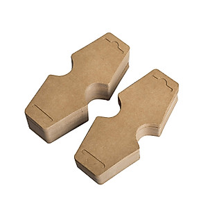 【500 Pack 】Necklace Display Cards - Jewelry Display Cards - Bracelet Display Cards - Choker Display Cards, Easy and Simple For Display Your Jewelries, Necklace, Bracelets, Pendant - Bulk 500 Pack