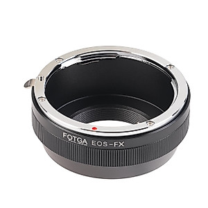 FOTGA EOS-FX Adapter for Canon EOS EF EF-S Lens Compatiable with Fujifilm Fuji X-Mount Mirrorless Camera Body X-H2,X-H2S,X-T5,X-T4,X-E4,X-T200,X-T100,X-A20,X-T30 II,X-T20,X-Pro3,X-Pro2,X-S10,X-E2S
