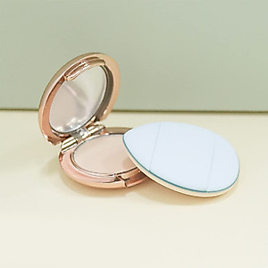 24 PACK Mini Triangle Powder Puff Makeup Pads Beauty Blender Sponges for Face Profusion Liquid Blush Beauty Blender Puff (Pink + Black + Blue + White)