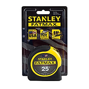 STANLEY FATMAX Tape Measure, 30-Foot (33-730)