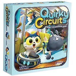 Plaid Hat Games Quirky Circuits: Penny and Gizmo's Snow Day – Cooperative Robot Programming Game for 2-4 Players, Ages 8+