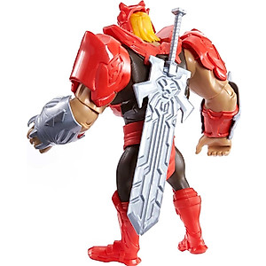 Masters of the Universe Deluxe He-Man Power Attack Action Figure, 8.5-in Battle Character for Storytelling Play, Gift for Fans 4 Years and Older
