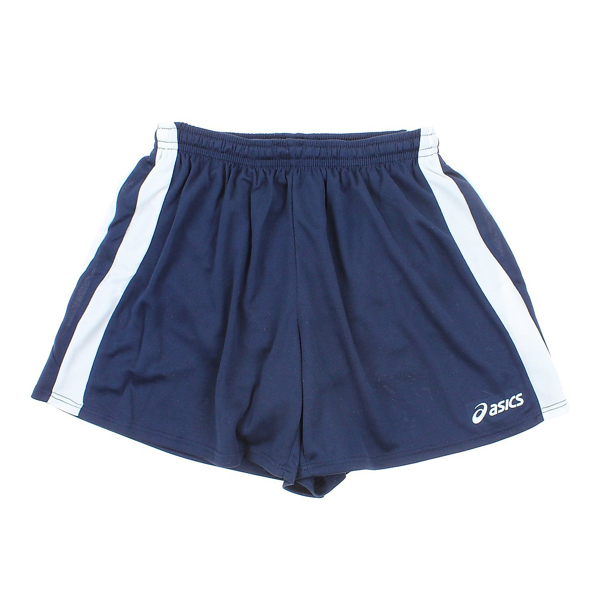 ASICS Women's Medley Short (Small, Navy-White)