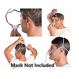 Organic Deal CPAP Headgear Strap Compatible with ResMed AirFit P10 CPAP Mask - ResMed CPAP Supplies Option - Mask Straps for P10 CPAP Pillow Mask - CPAP Headgear AirFit P10 (Mask Not Included)