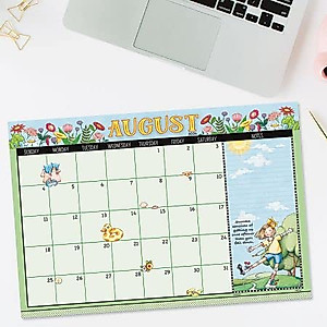 2024-2025 Mary Engelbreit® Desk Calendar Pad, 11-Inch x 16-1/4-Inch Size, Large 24-Month Bookstore-Quality Calendars for Kitchen & Office, by Current