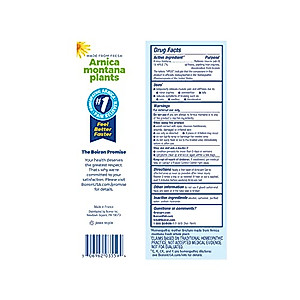 Boiron Arnicare Gel for Soothing Relief of Joint Pain, Muscle Pain, Muscle Soreness, and Swelling from Bruises or Injury - Non-greasy and Fragrance-Free - 2.6 oz