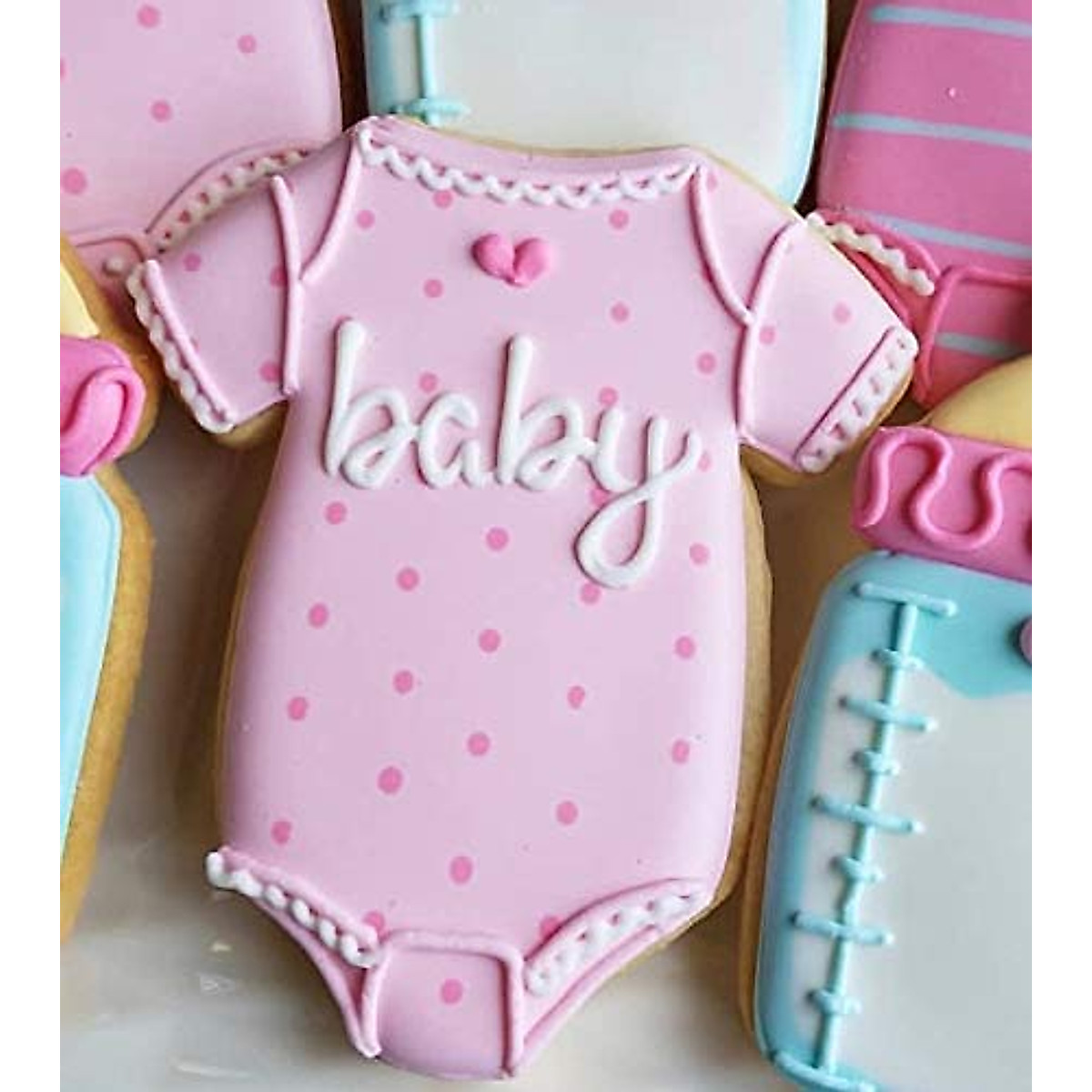 Baby Onesie Cookie Cutter 4.25" Made in USA by Ann Clark