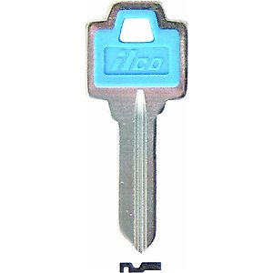 KABA ILCO WR5-PC Ilco, Colored Plastic Head Key Blank for Weiser Lockset 5 Pin, Square Head