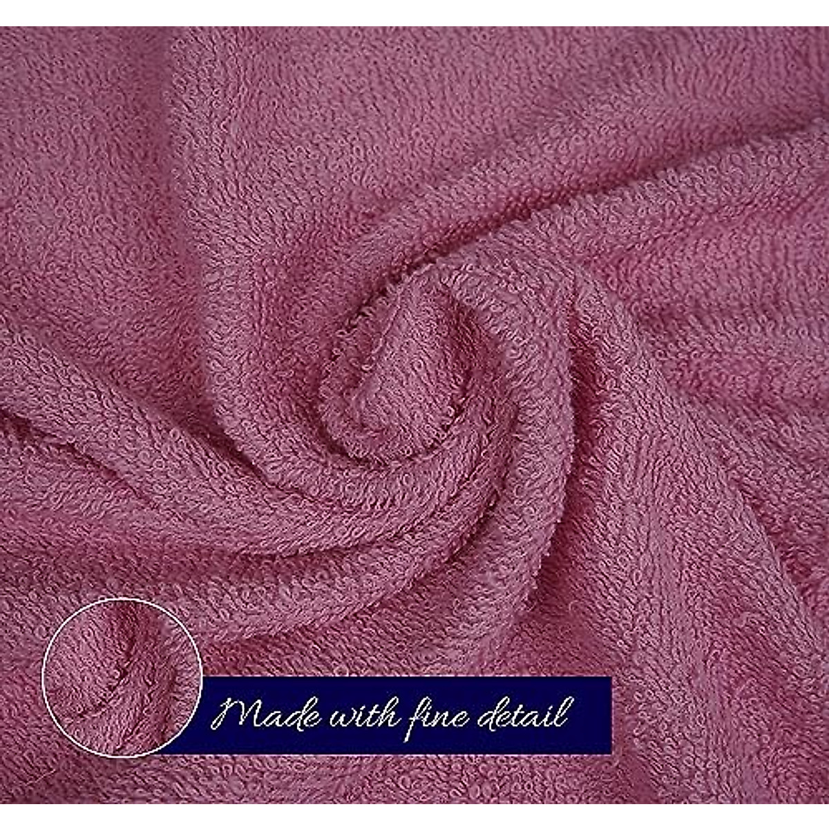 ZUPERIA 7-Pack Bath Towels - 30" x 54" - Ultra Soft 100% Cotton Large Bath Towels- Highly Absorbent for Bathroom, Pool, Gym, Spa, and Hotel Use (Colors Vareity)