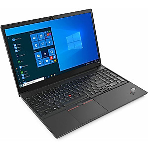 Lenovo ThinkPad E15 G2 15.6" Touchscreen Notebook, Intel Core i7-1165G7, 16GB RAM, 512GB SSD, Full HD 1920 x 1080, Intel Iris Xe Graphics, Windows 10 Pro, Glossy Black (20TDS06700)