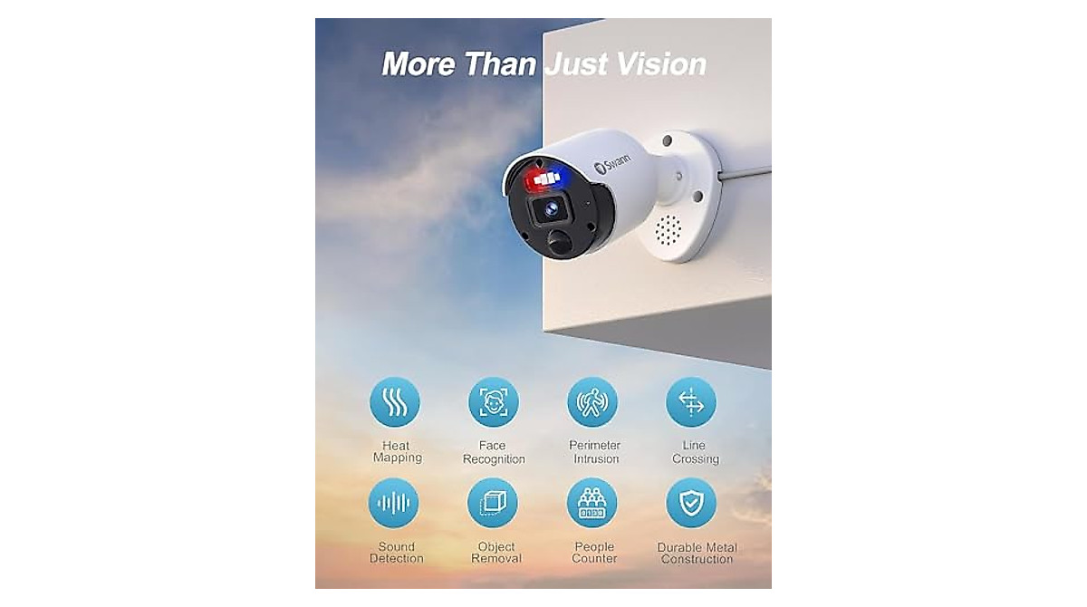 Swann 12MP 6K HD Security System: 16-Ch NVR & PoE Cams