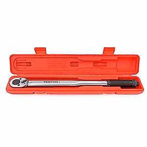 TEKTON 1/2 Inch Drive Micrometer Torque Wrench (10-150 ft.-lb.) | 24335